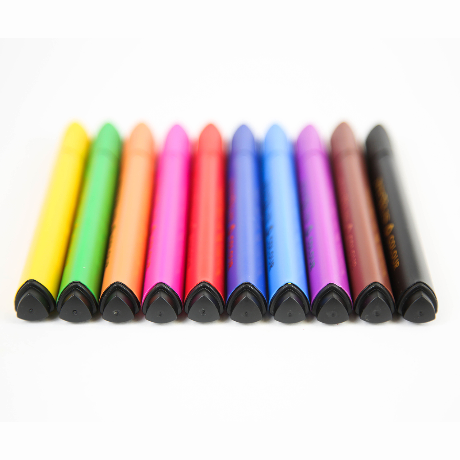 Triangular Colouring Pens Pack of 10
