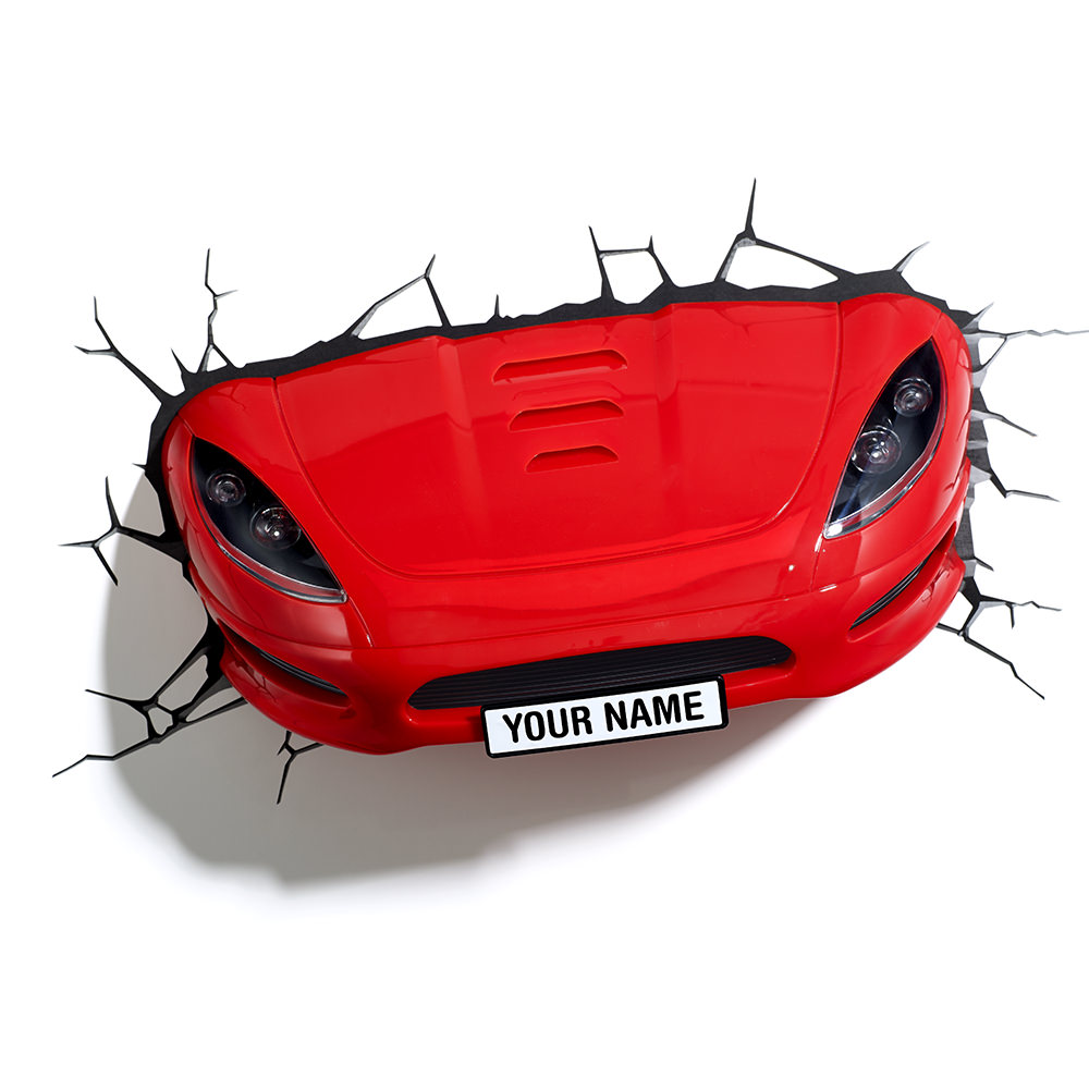 3D FX Red Sports Car