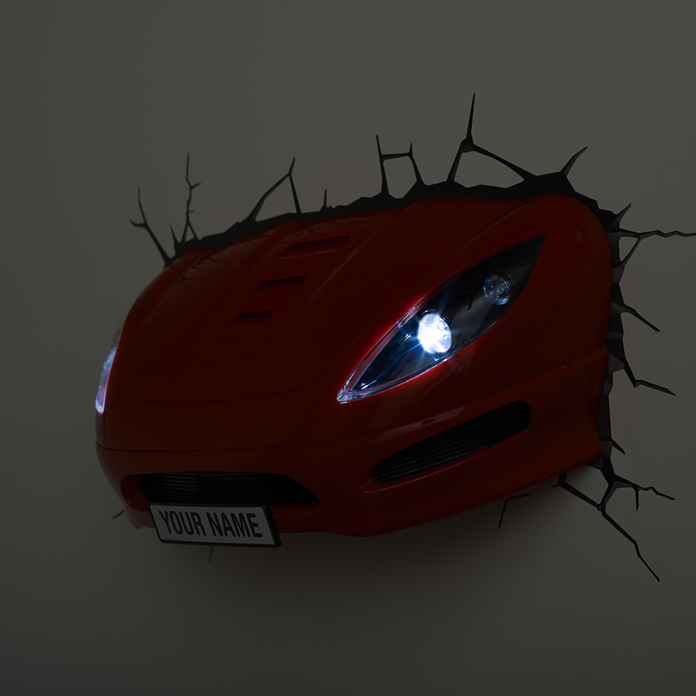 3D FX Red Sports Car