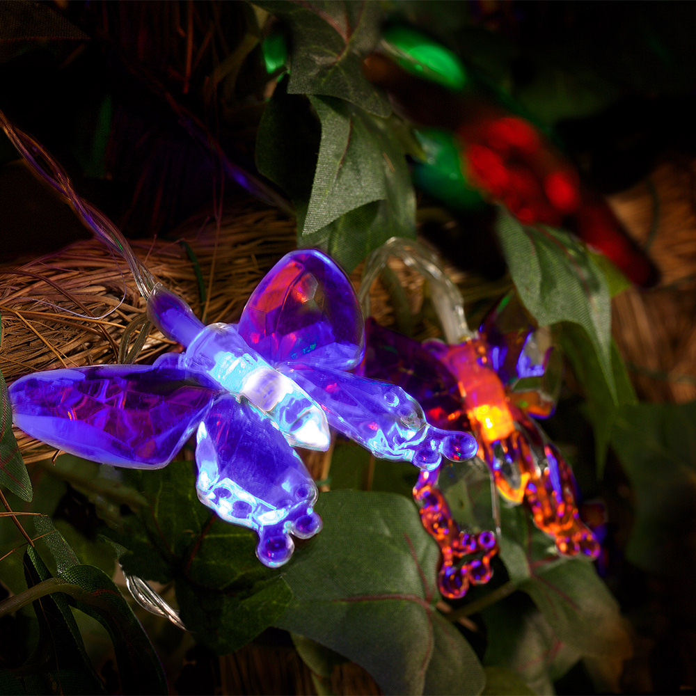 LED Butterfly String Lights