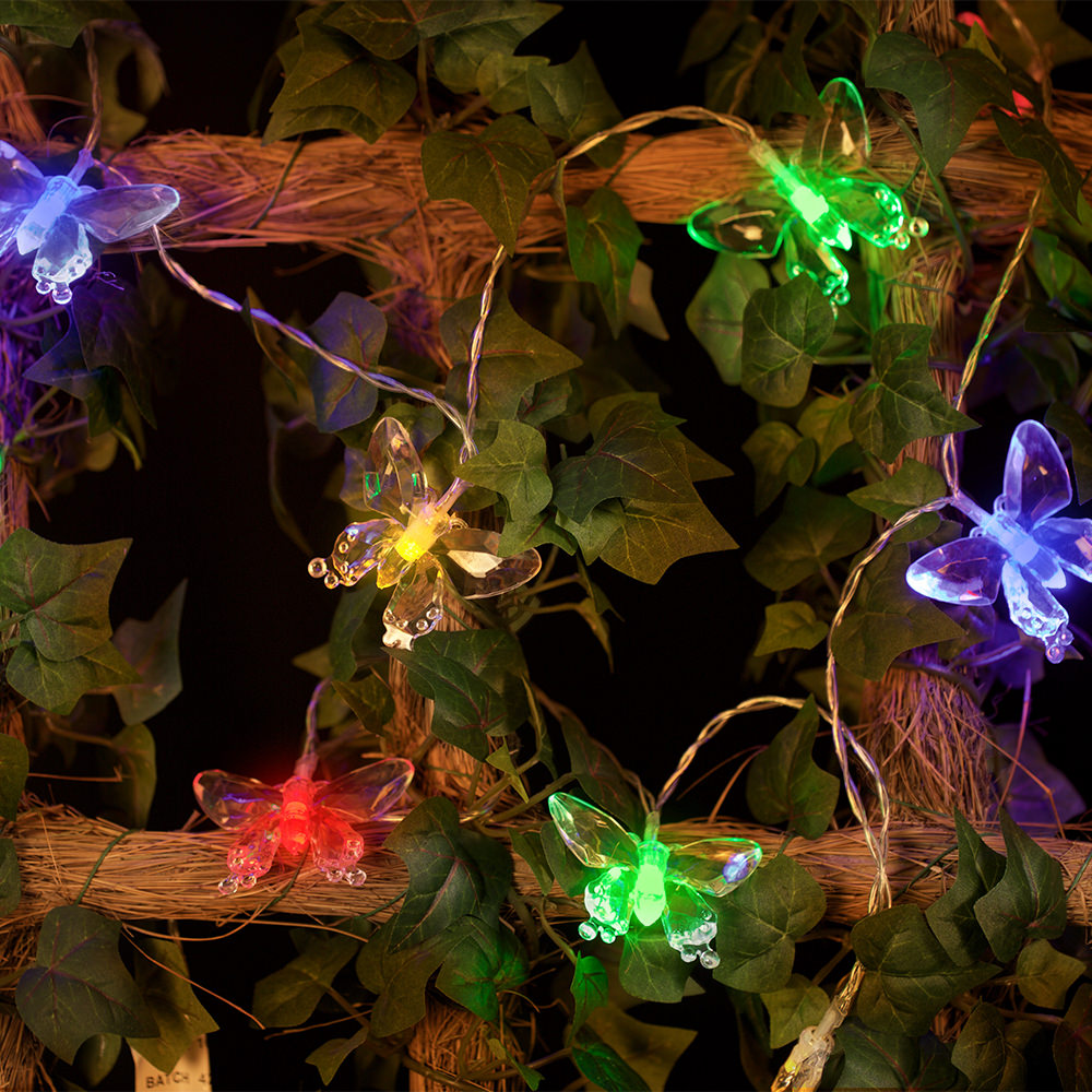 LED Butterfly String Lights