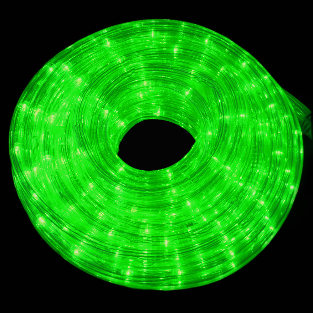 Green LED Rope Light
