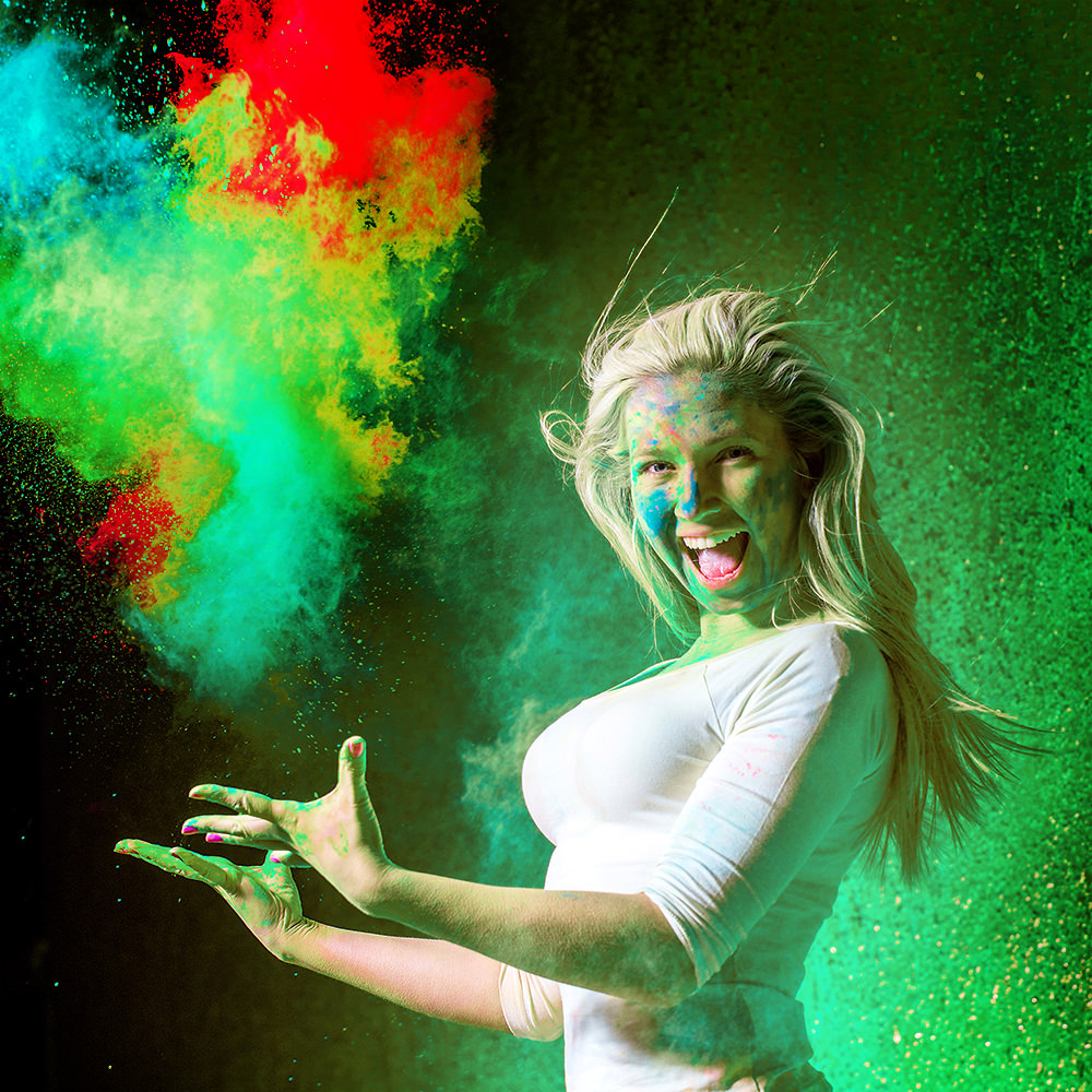 UV Neon Holi Powder 100g