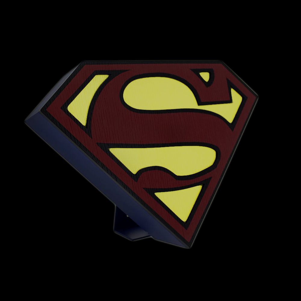 Superman Logo Light