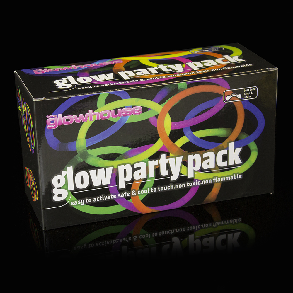 100 Glow Stick Party Pack
