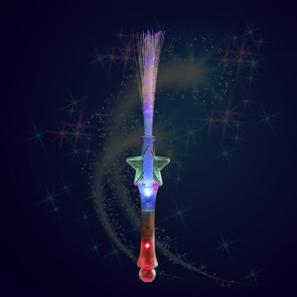 Colour Changing Fibre Optic Wands
