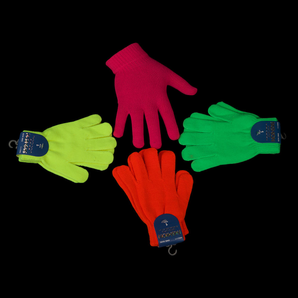 UV Neon Magic Gloves