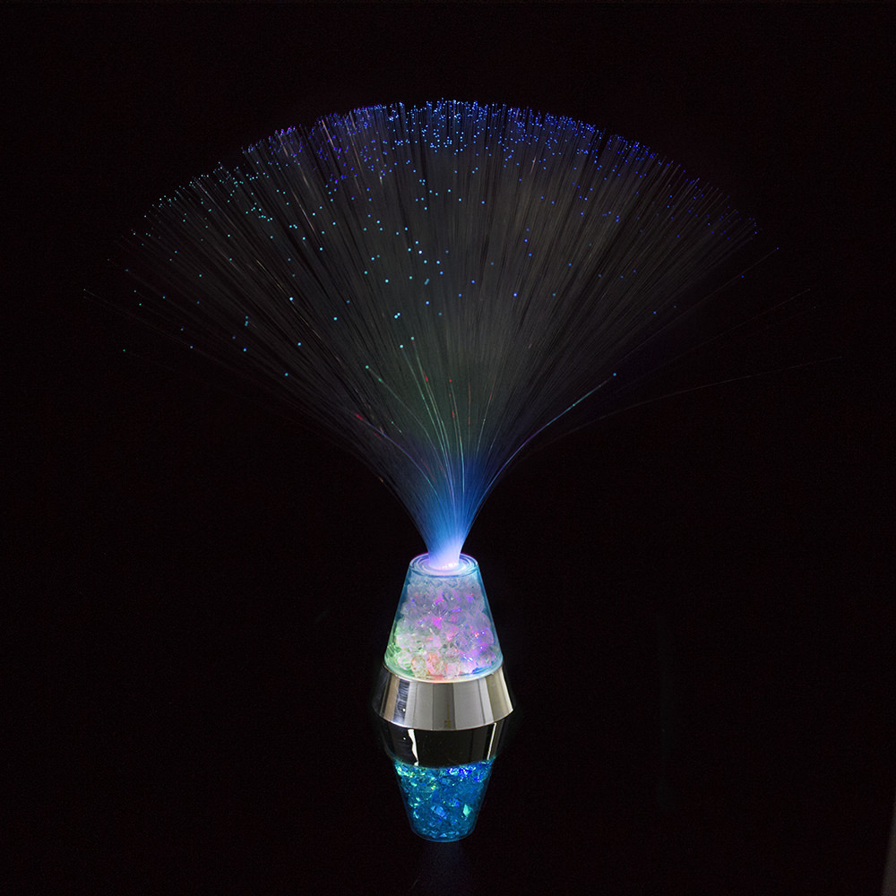 Fibre Optic Ice Crystal Lamp