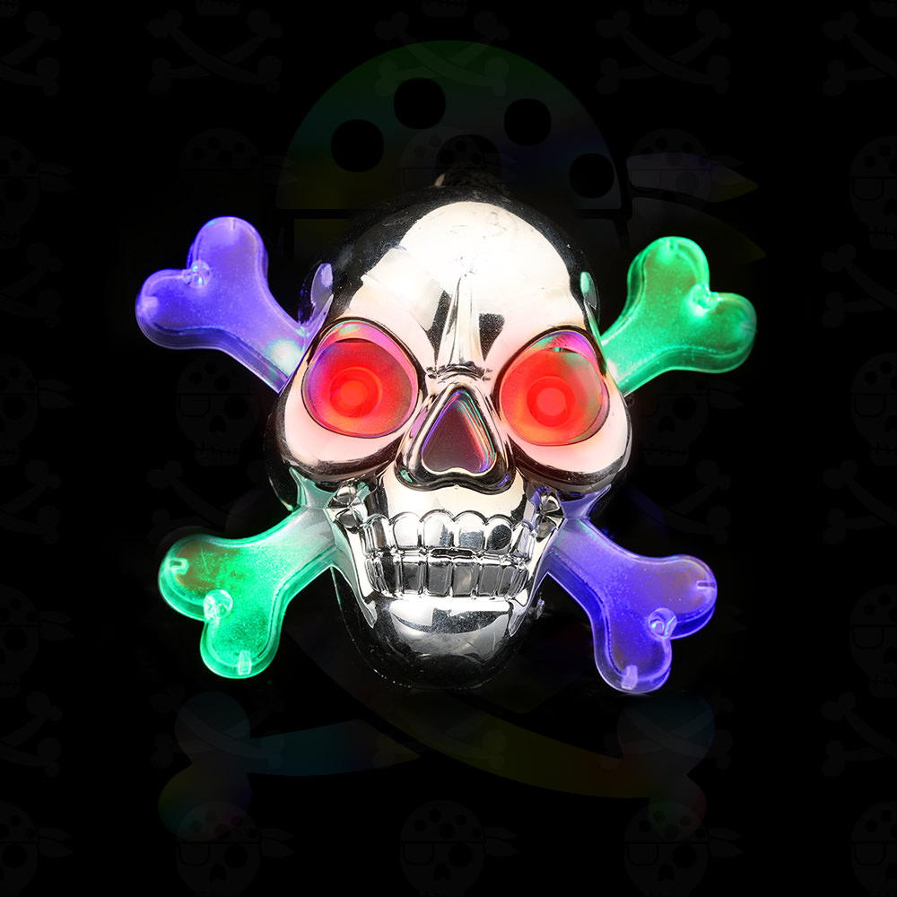 Electricity Skull Necklace